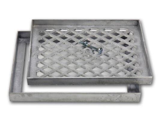 Stock Ath - TAQUE A CARRELER FONTE D'ALU 60X60