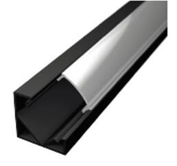 Stock Ath - LED PROFILE CORNER NOIR LDP 2M