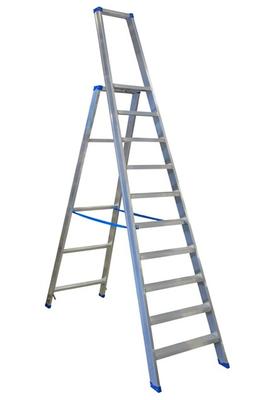 Stock Ath - ESCABELLE INDUSTRIELLE 10 ECHELONS + APPUI