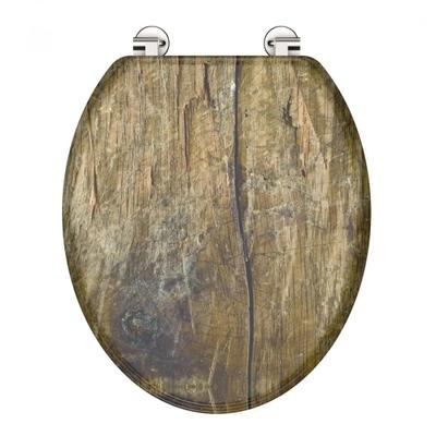 Stock Ath - ABATTANT WC MDF SOLID WOOD