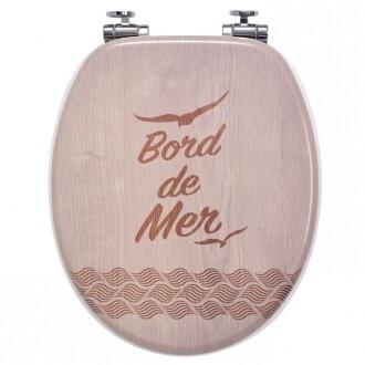 Stock Ath - PLANCHE WC WOODY BORD DE MER SOFT CLOSE