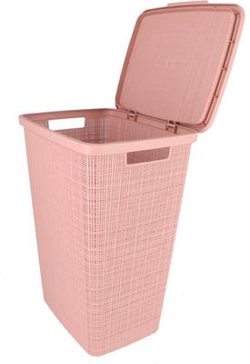 Stock Ath - COFFRE A LINGE 58L JUTE ROSE DAWN